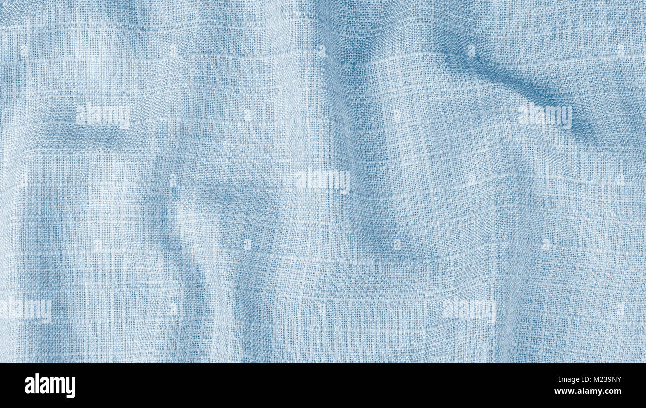 Decorative background from wrinkled cloth. Elegant blue texture from ...