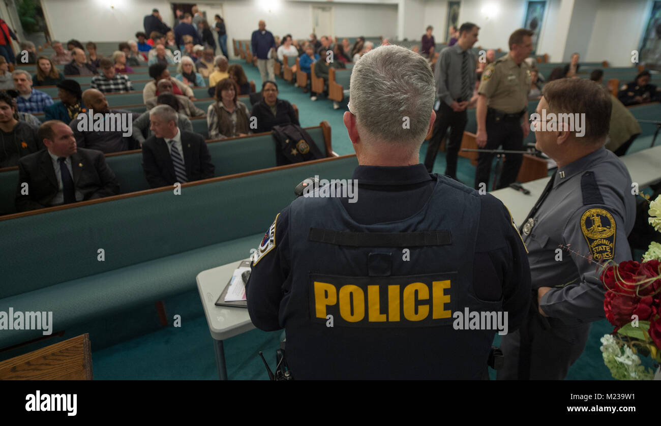 UNITED STATES: 01-22-2018: Members of the NAACP held a meeting at First ...