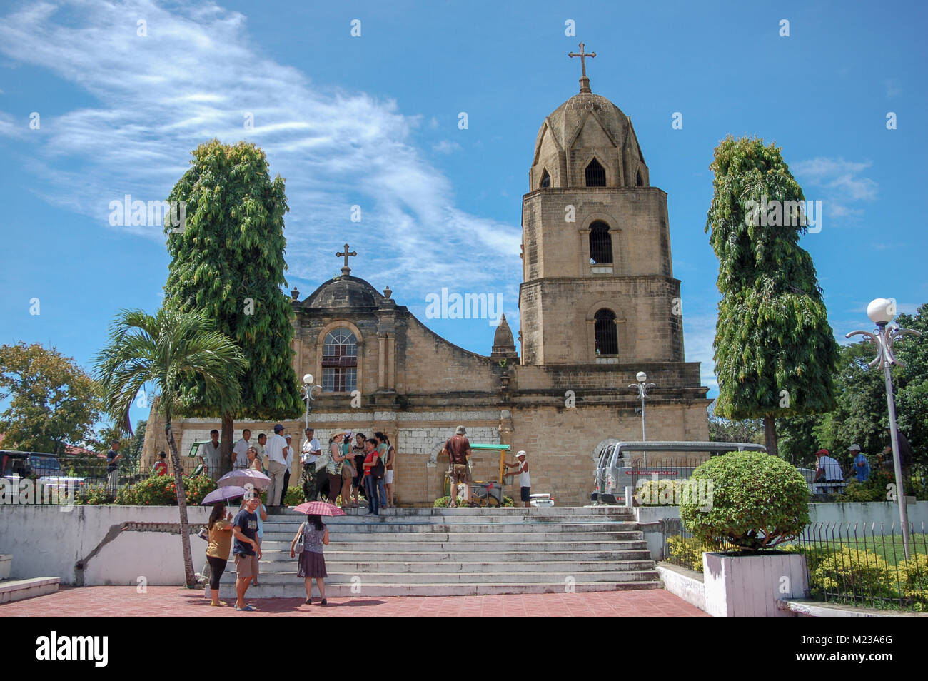 Guimbal Catholic Church near Iloilo in The Philippines Stock Photo - Alamy