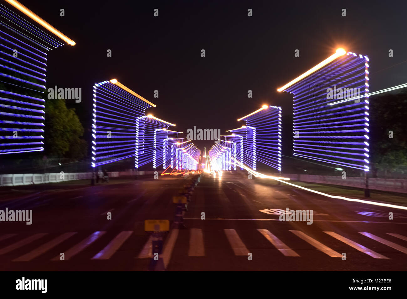 City night view and lighting effects hi-res stock photography and ...