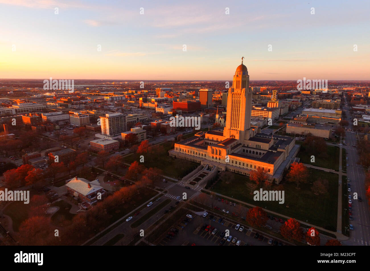 Nebraska state capitol hi-res stock photography and images - Alamy