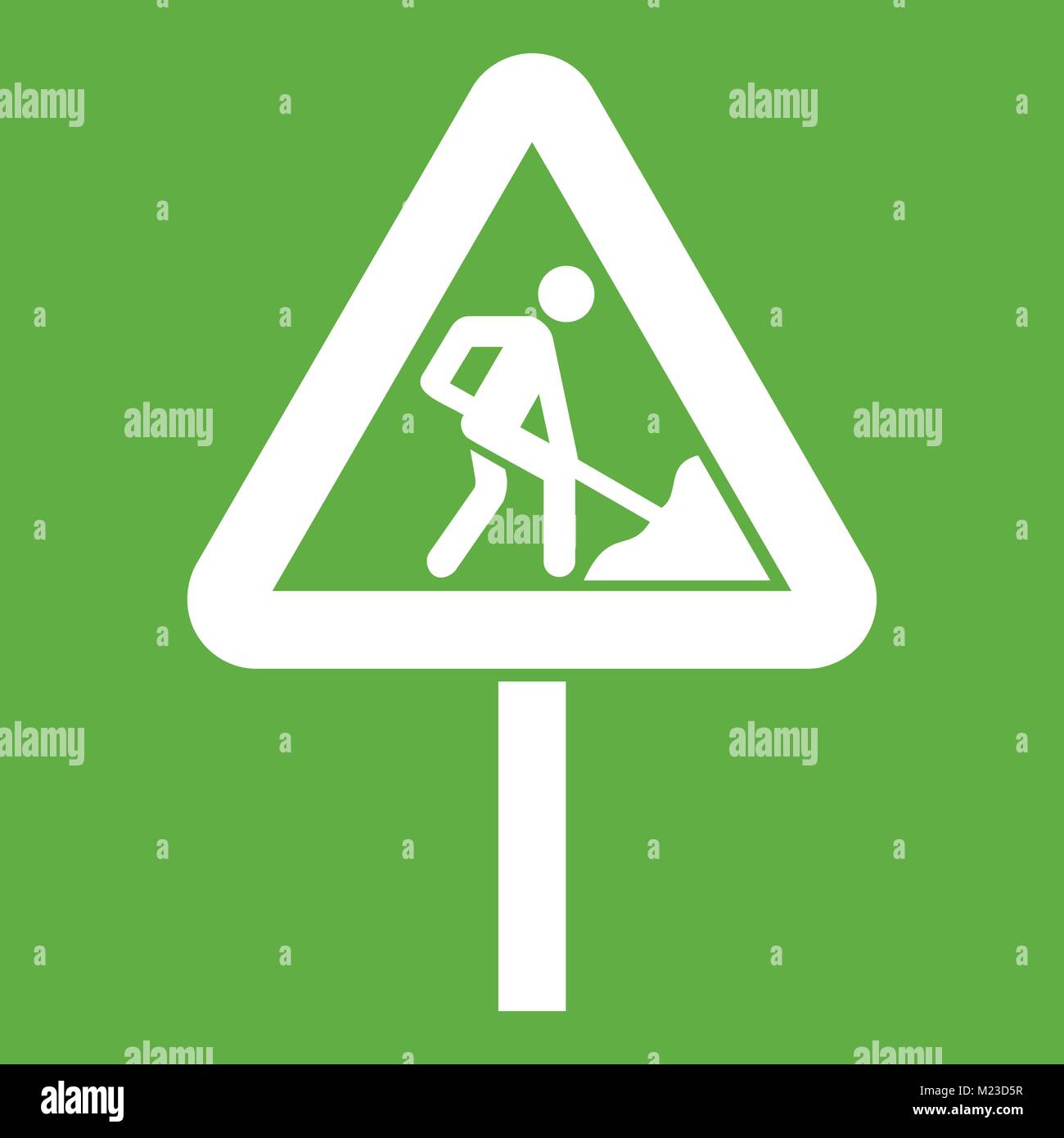 Roadside works Stock Vector Images - Alamy