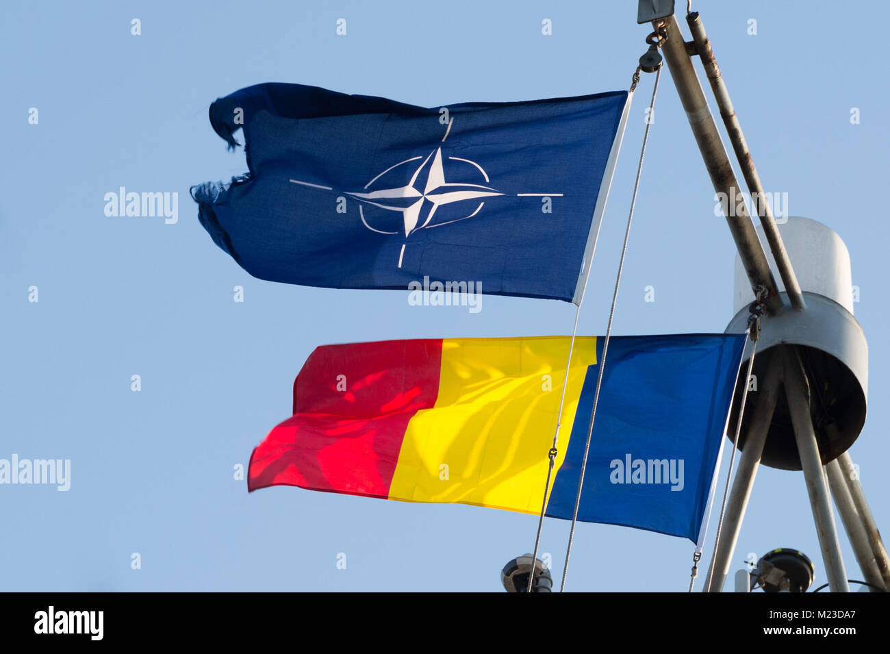 Nato flags hi-res stock photography and images - Alamy