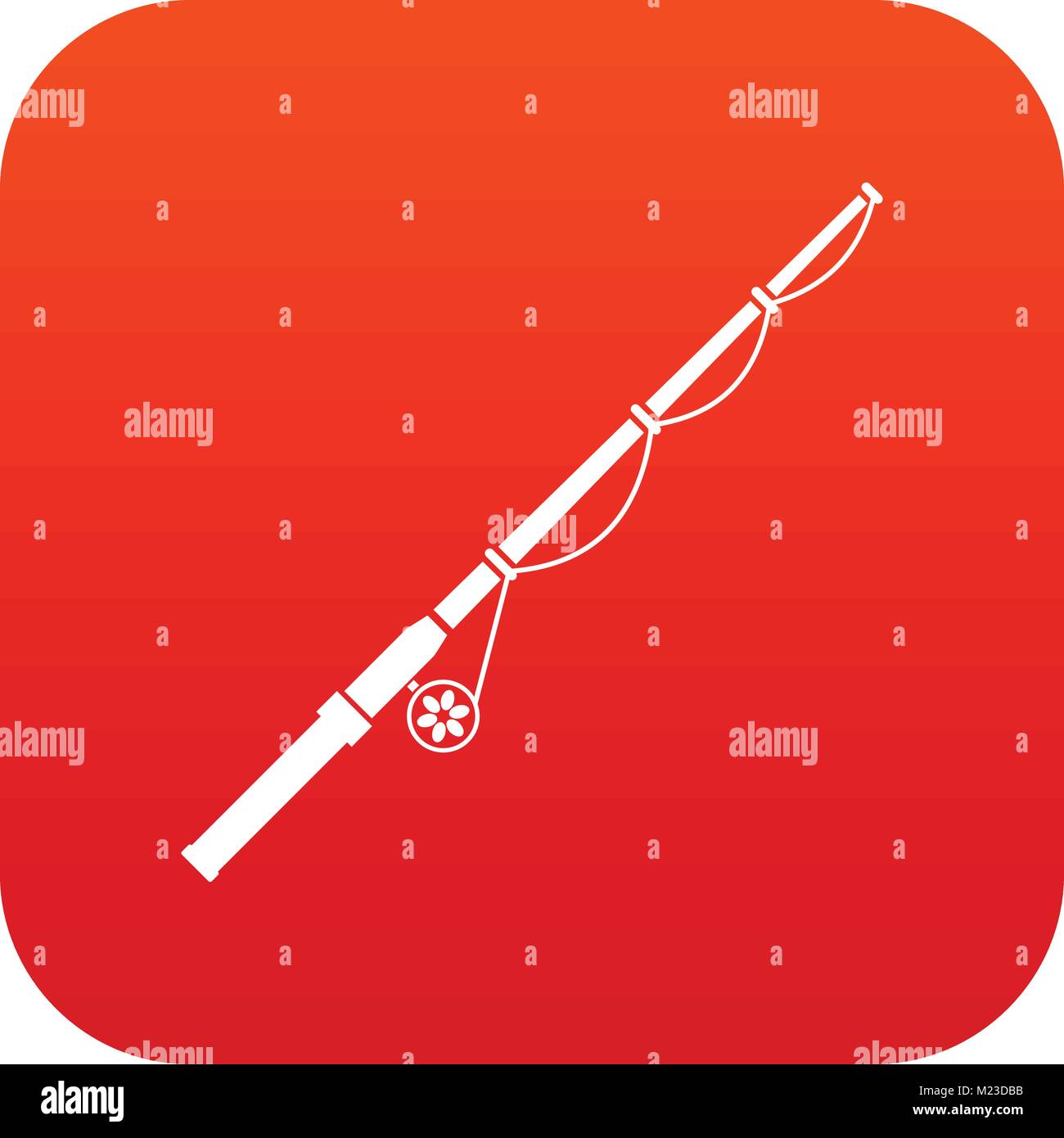 Red spinning reel Stock Vector Images - Alamy