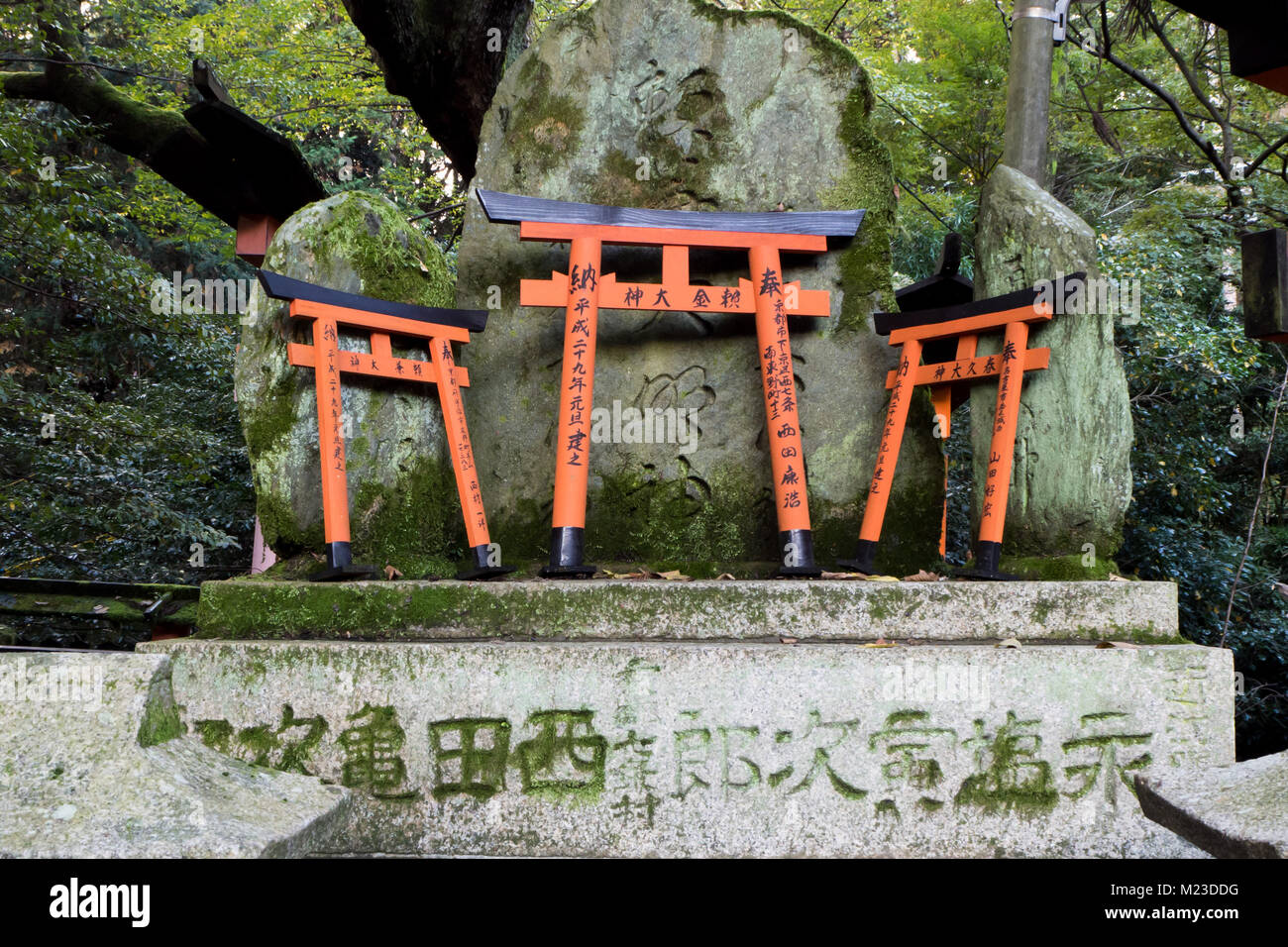 Red gates kyoto geisha hi-res stock photography and images - Alamy