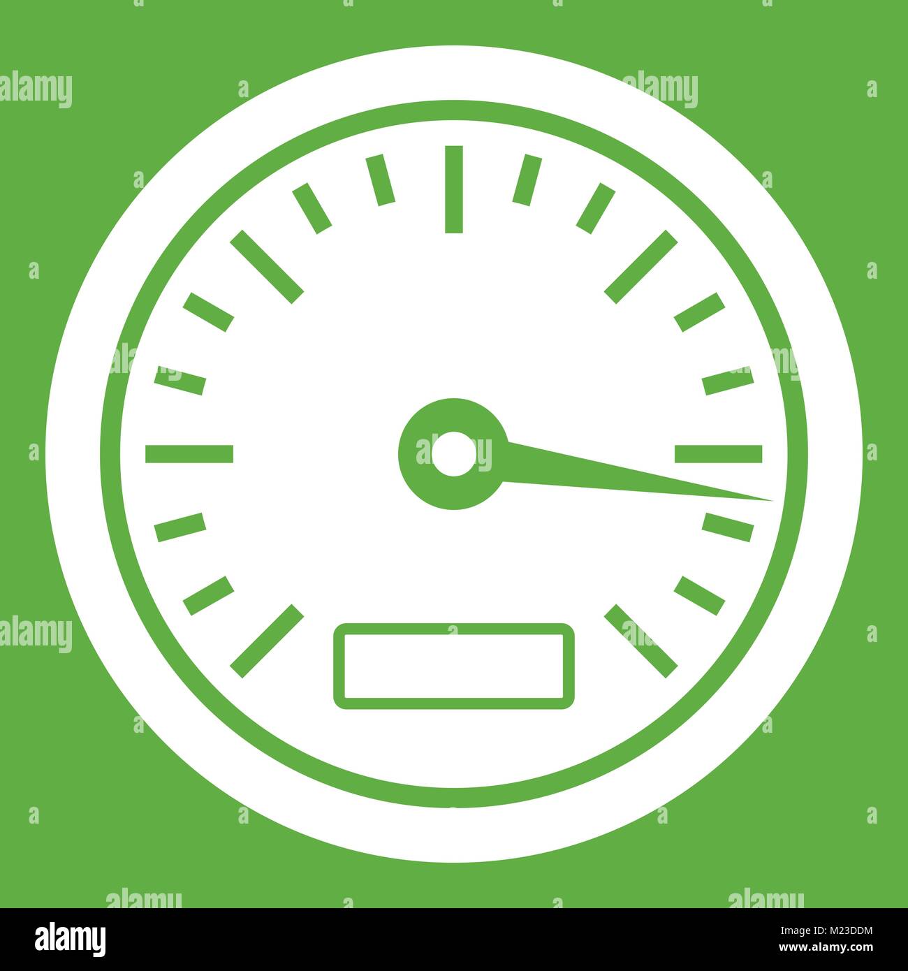 Speedometer icon green Stock Vector Image & Art - Alamy