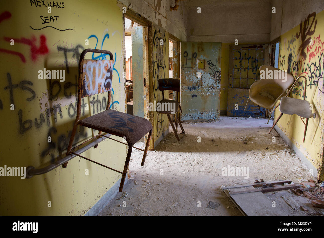 Kings Park Asylum. New York City. US Stock Photo - Alamy
