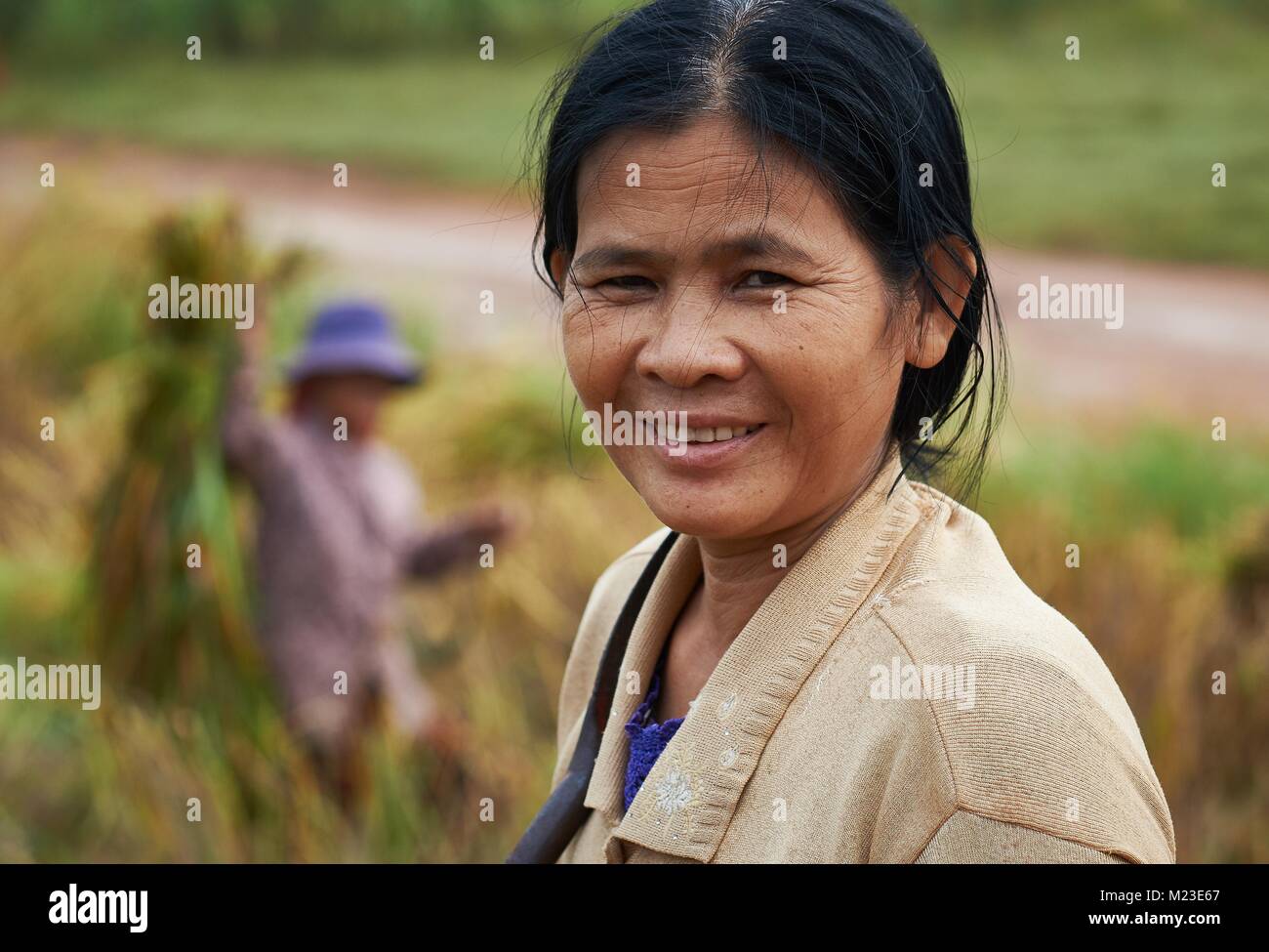 Cambodian farmer hi-res stock photography and images - Alamy