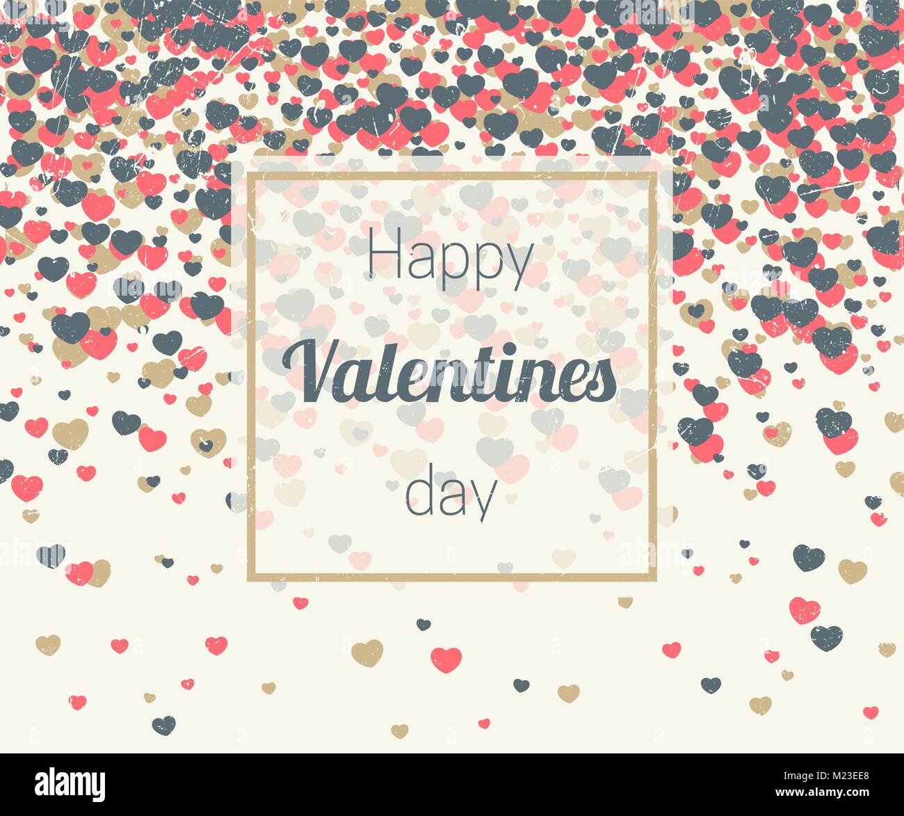 Retro wedding confetti Stock Vector Images - Alamy