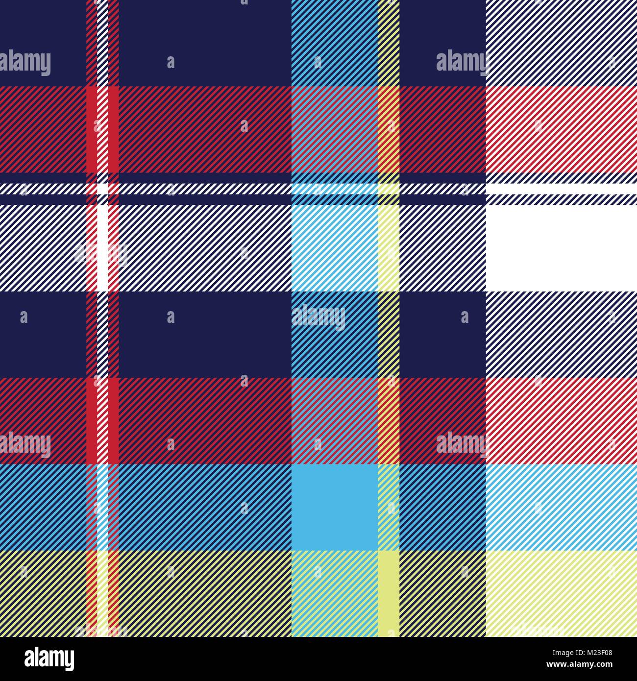 Blue check seamless pattern fabric textile. Vector illustration Stock ...