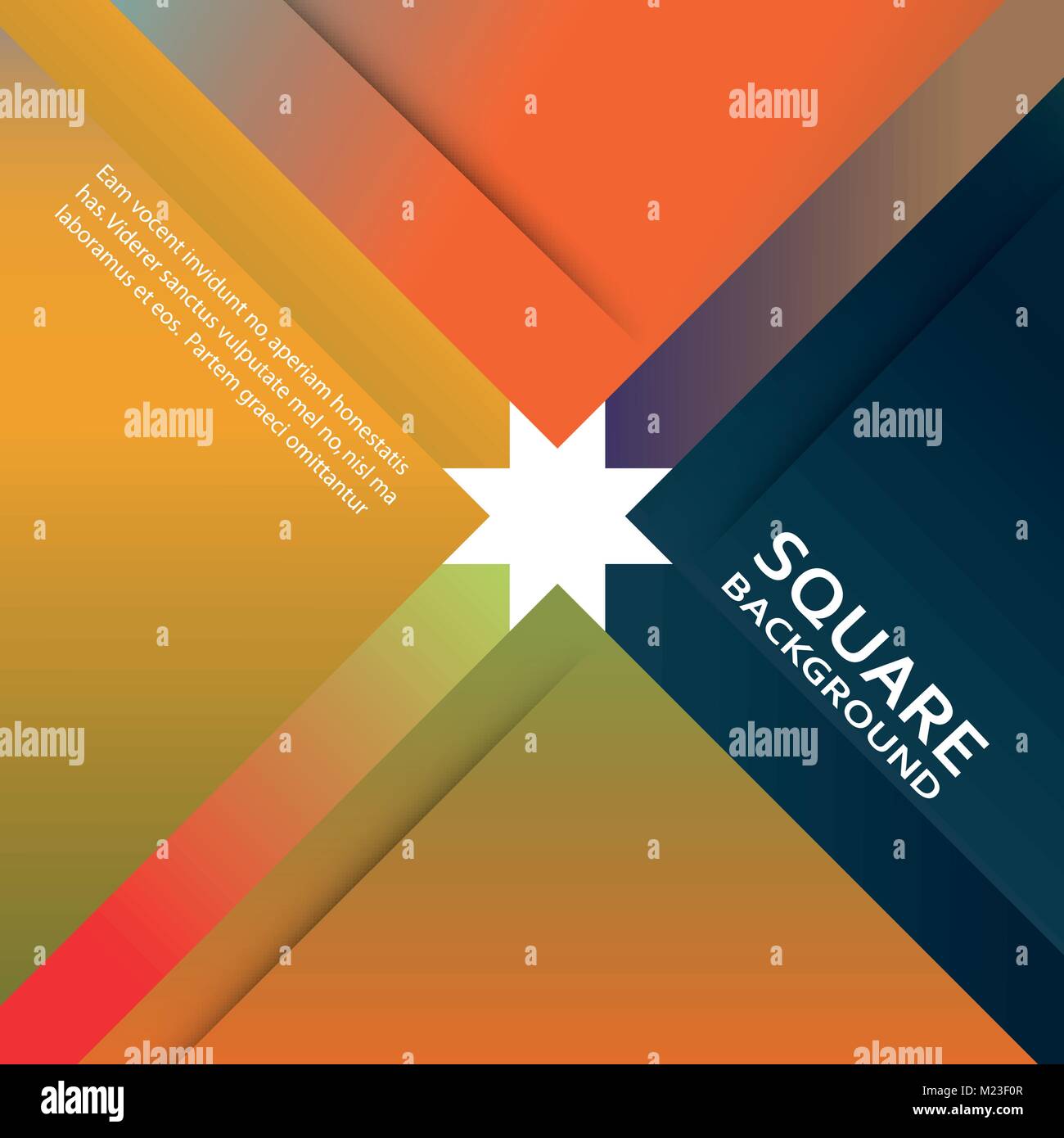 Large colored boxes with blank space for text Stock Vector Image & Art ...