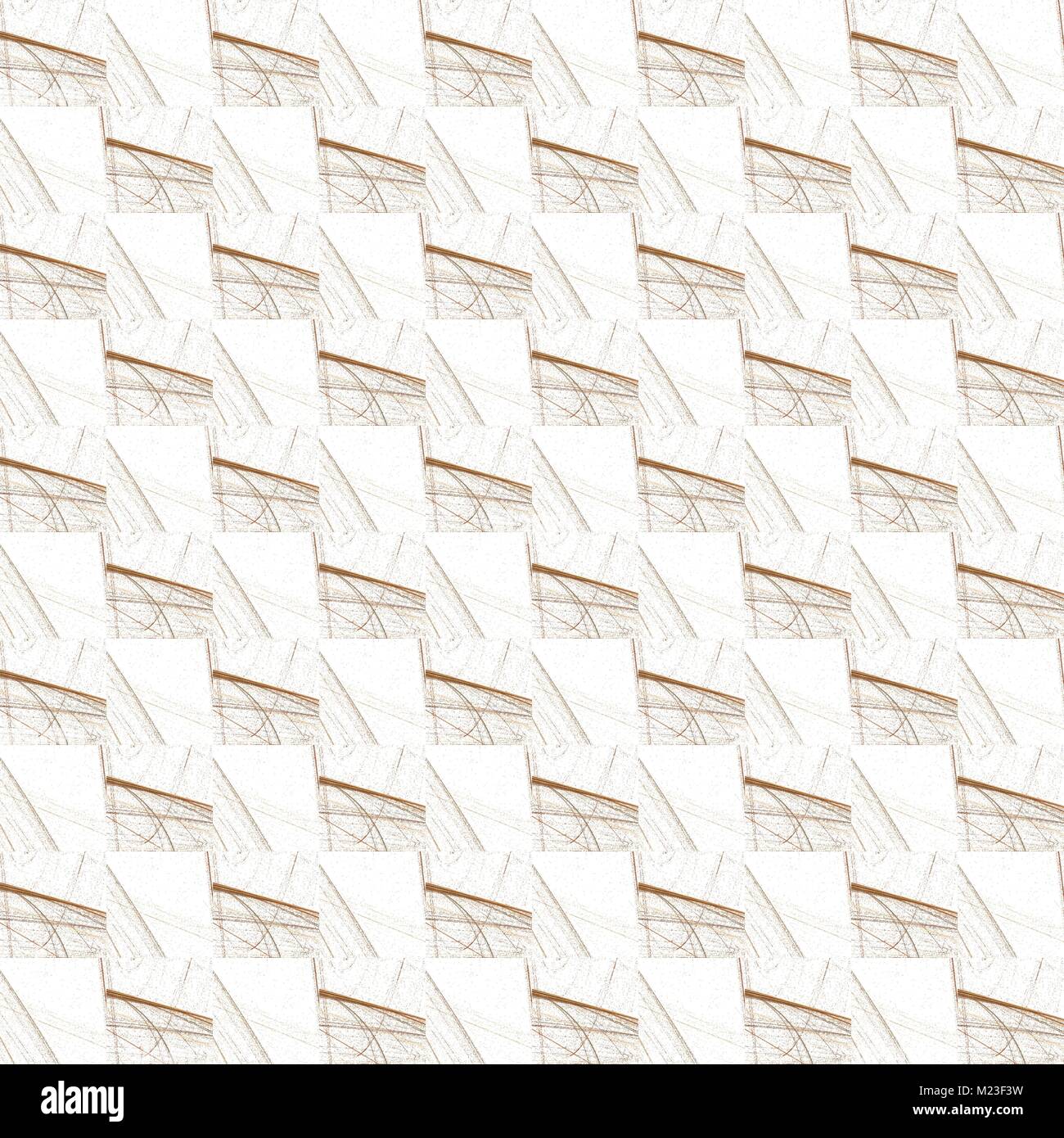 Grunge seamless abstract brown texture on white background. Arranged in ...