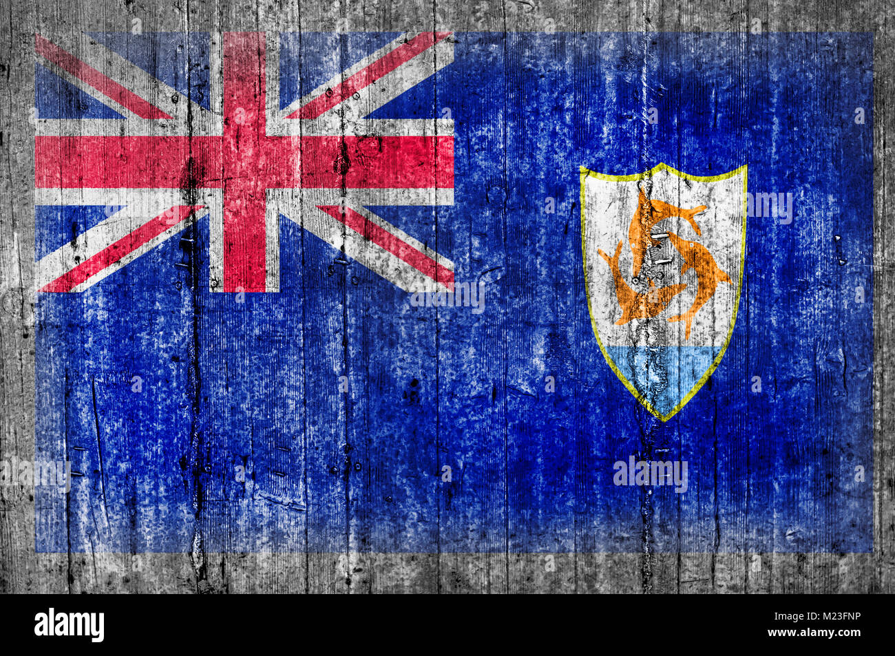 Official flag of anguilla hi-res stock photography and images - Alamy