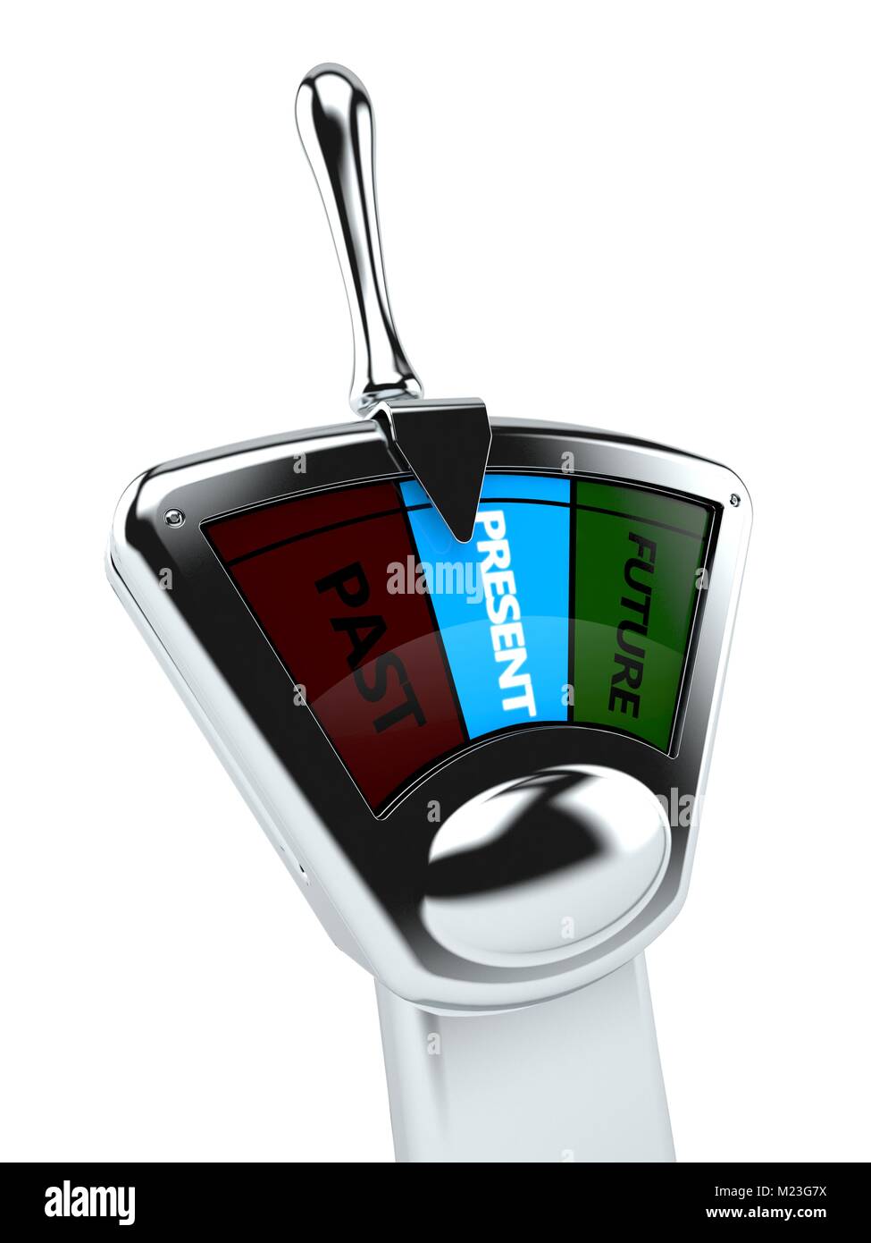 Time machine concept isolated on white background Stock Photo - Alamy