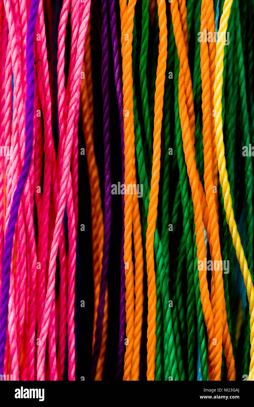 Color Threeds Vertical Stock Photo - Alamy