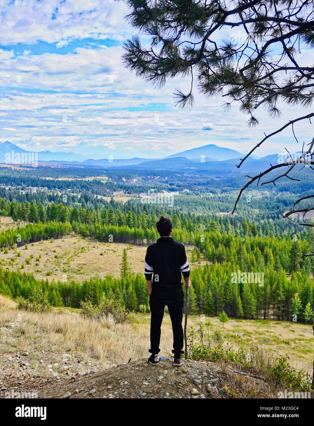 One hiker hi-res stock photography and images - Alamy