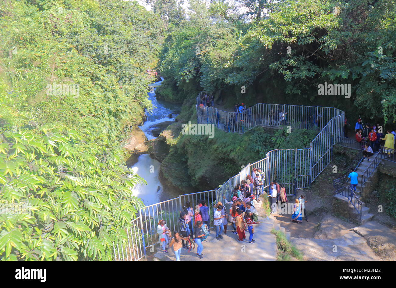 Devi’s Fall waterfall in Pokhara Nepal Stock Photo - Alamy
