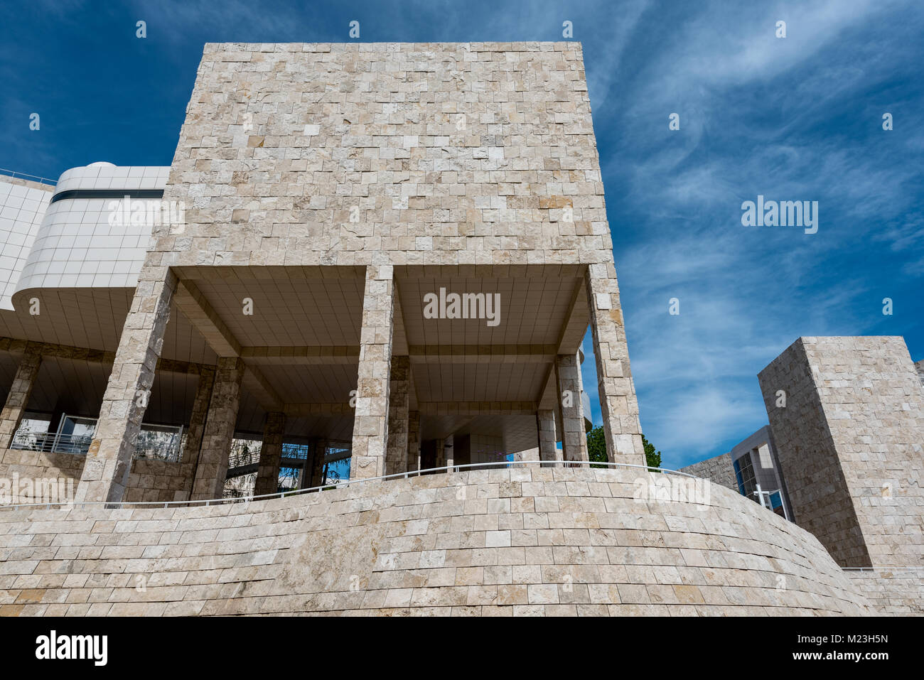 Terraced Cafe, Getty Center, Los Angeles, California Stock Photo - Alamy