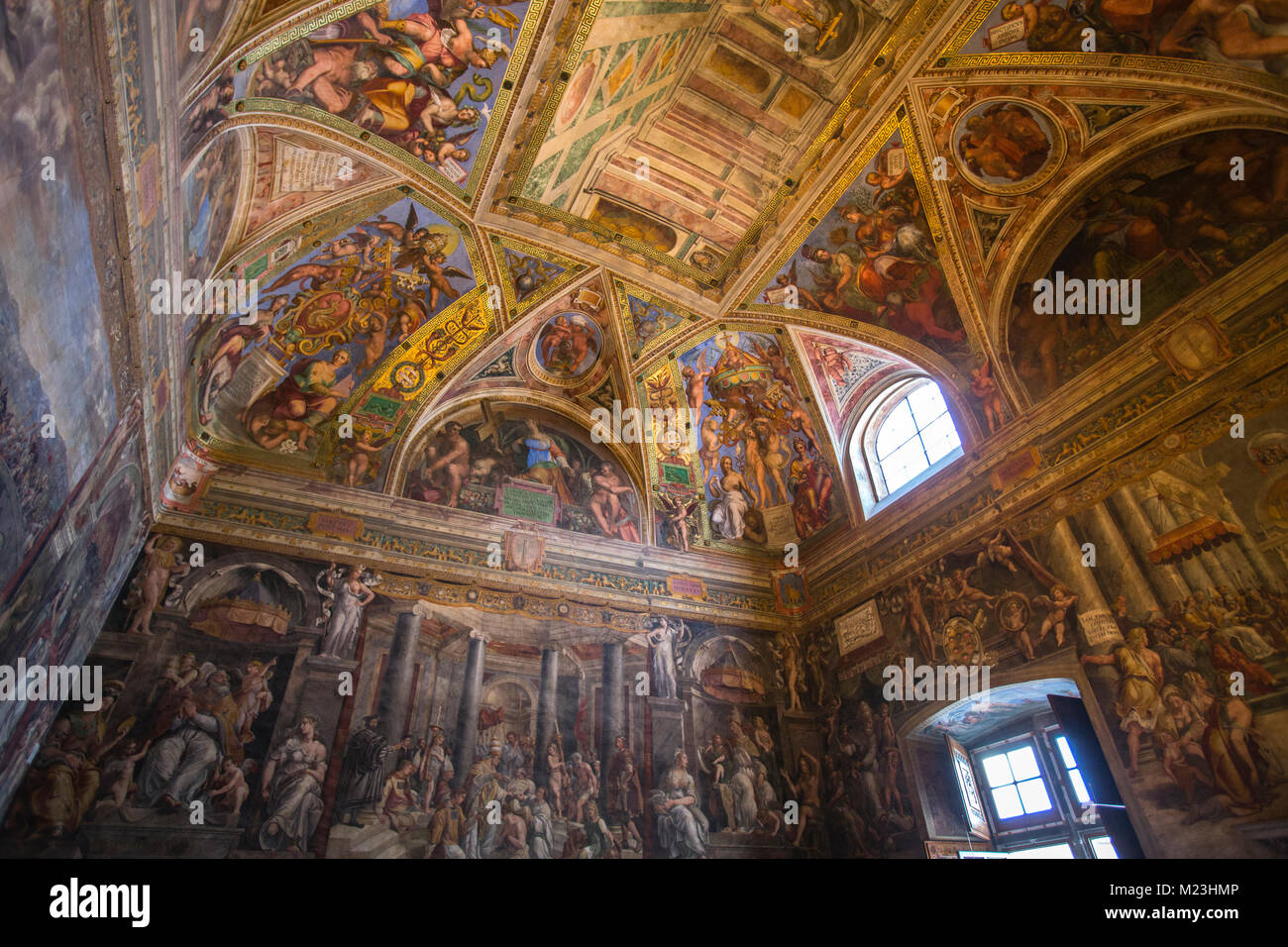 Immaculate conception hall vatican museum hi-res stock photography and images - Alamy
