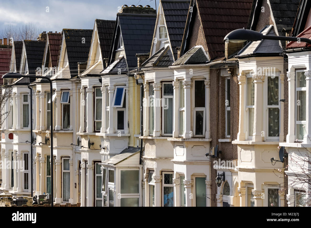 Homes buildings city english england britain terraced residential ...