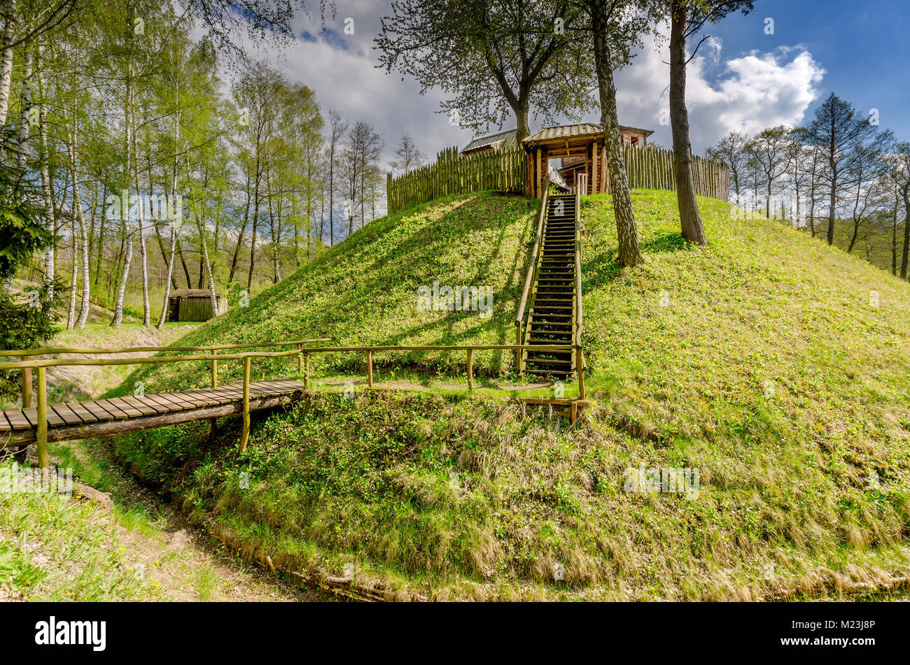 Medieval motte hi-res stock photography and images - Alamy