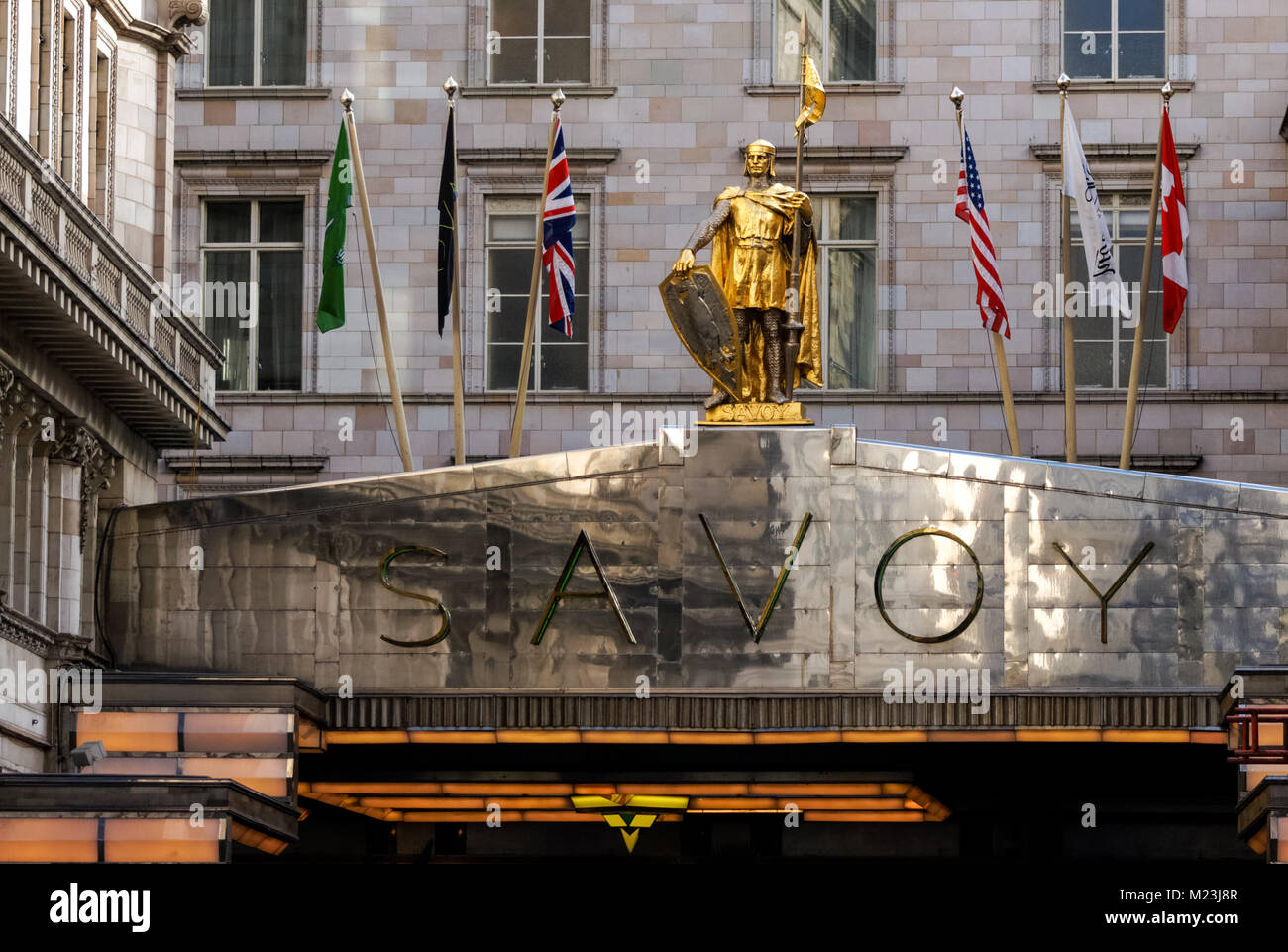 The Savoy Hotel London Exterior High Resolution Stock Photography and ...