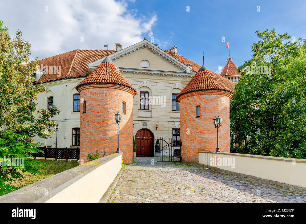 Castle, former episcopal residence (15th cent.) , Pultusk (ger ...