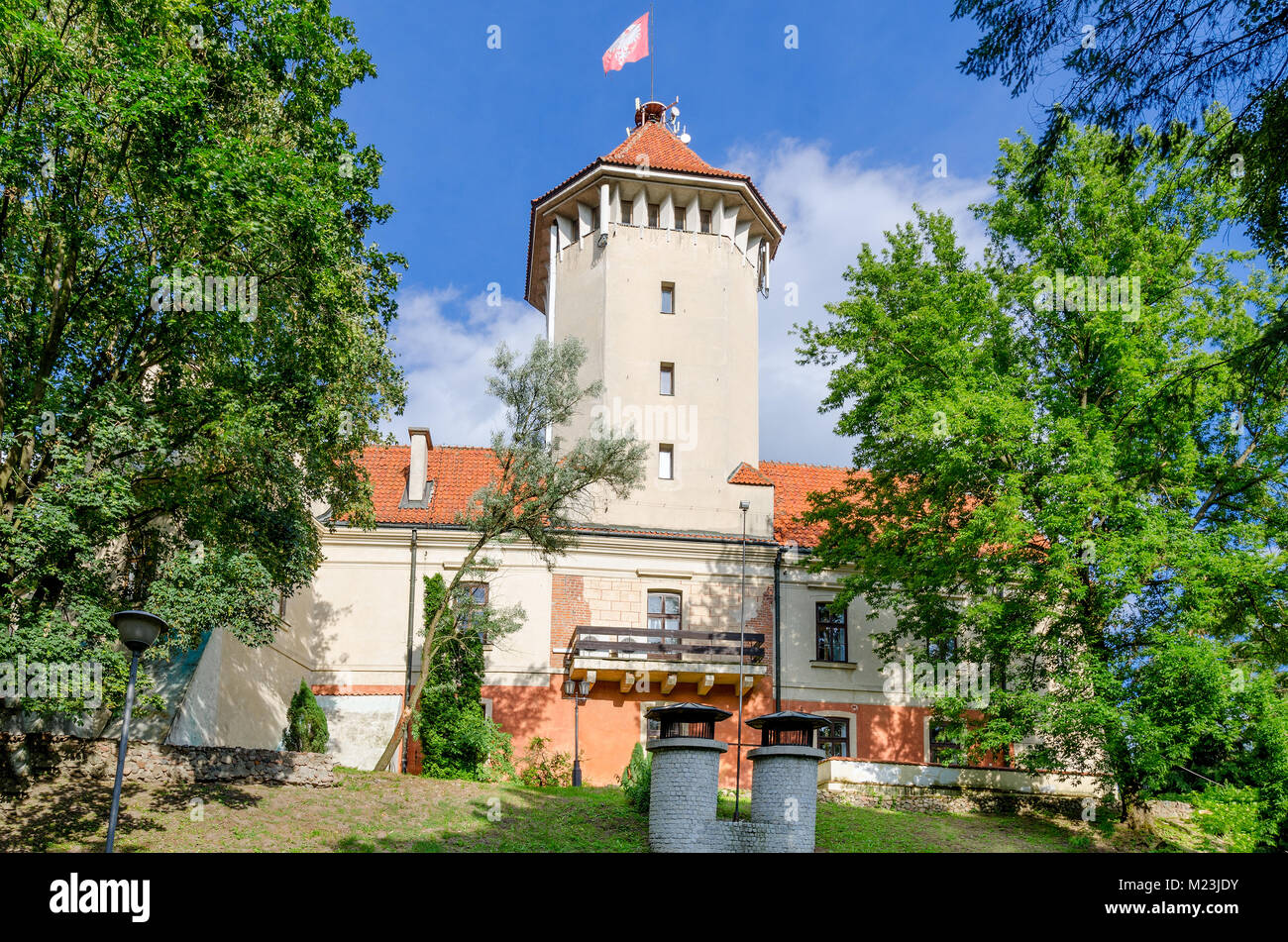 Castle, former episcopal residence (15th cent.) , Pultusk (ger ...