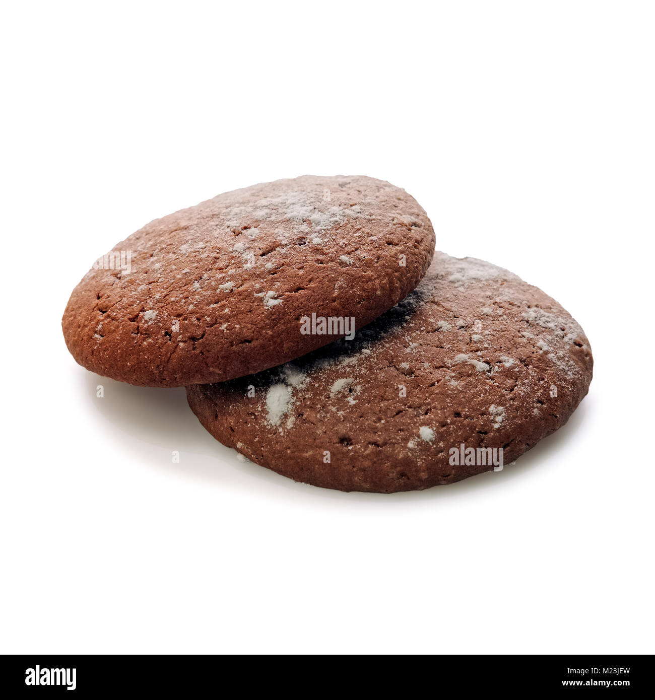 Stack two chocolate chip cookies hi-res stock photography and images ...
