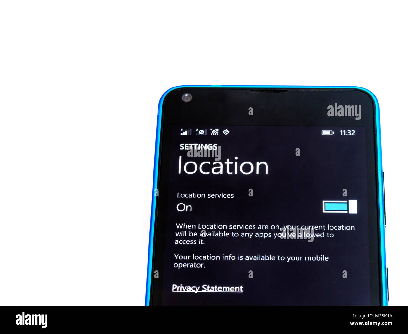 Mobile phone location trace hi-res stock photography and images - Alamy