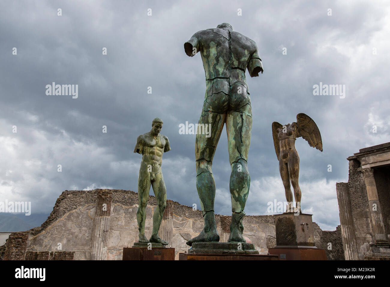 Destruction of pompeii and herculaneum hi-res stock photography and ...
