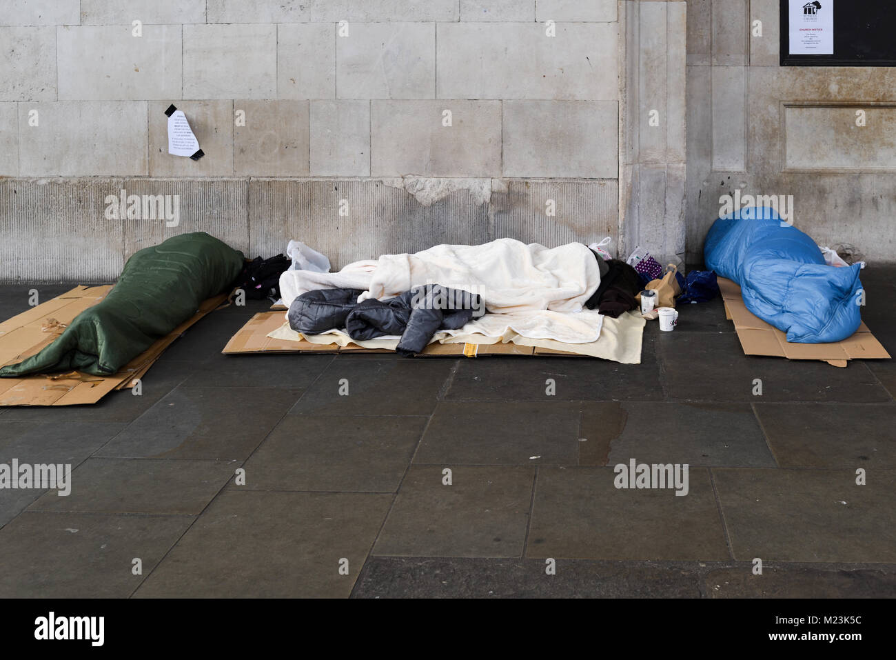 Homeless Sleeping Rough London,UK Stock Photo - Alamy