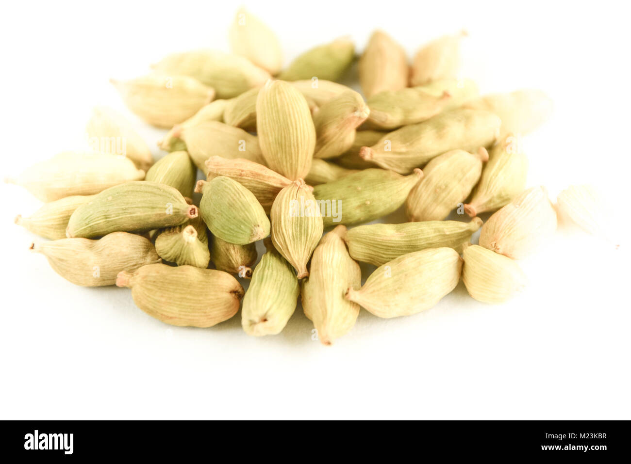 Cardamom Seeds Isolated Stock Photo - Alamy
