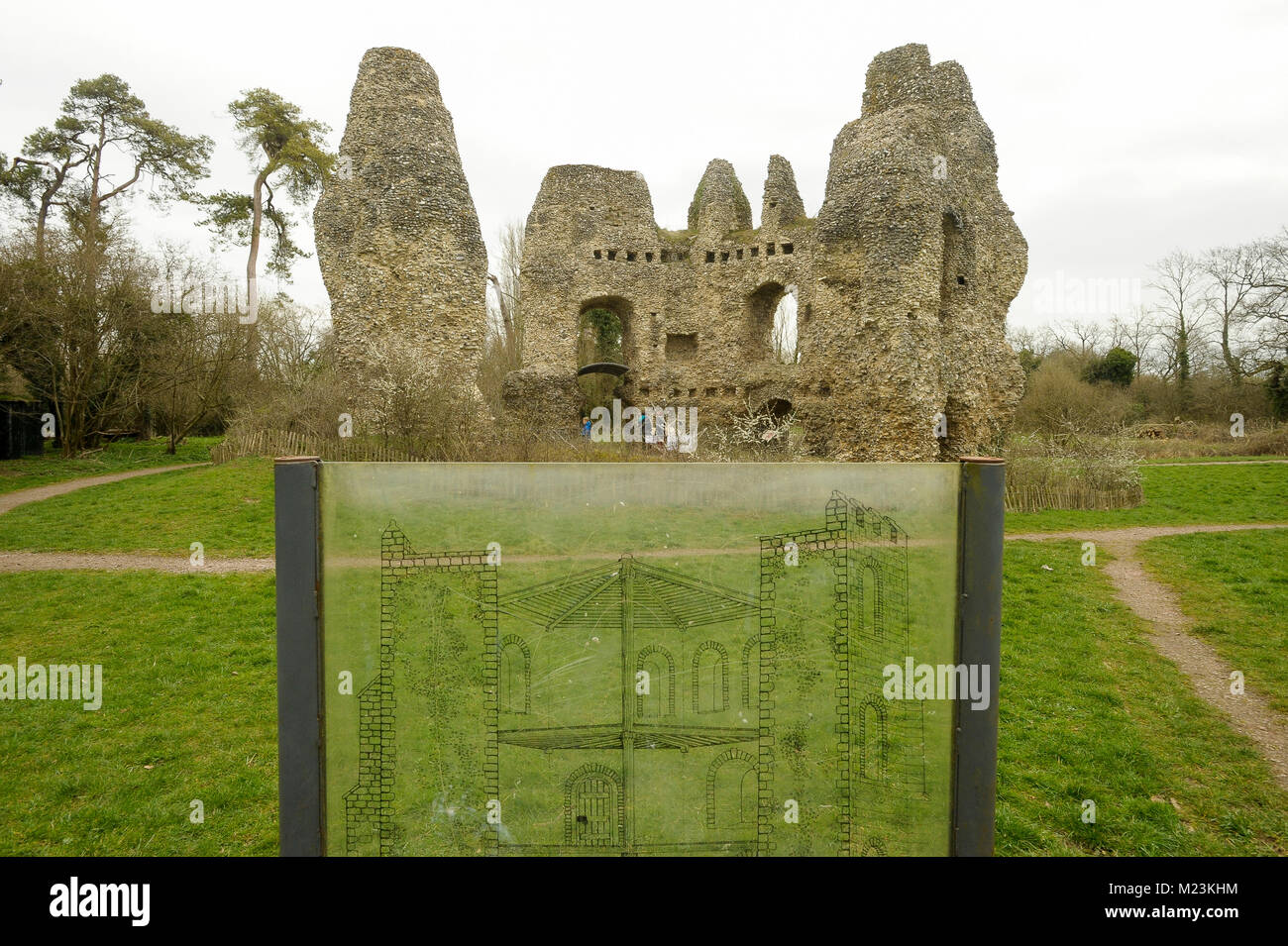 Odiham castle hi-res stock photography and images - Alamy