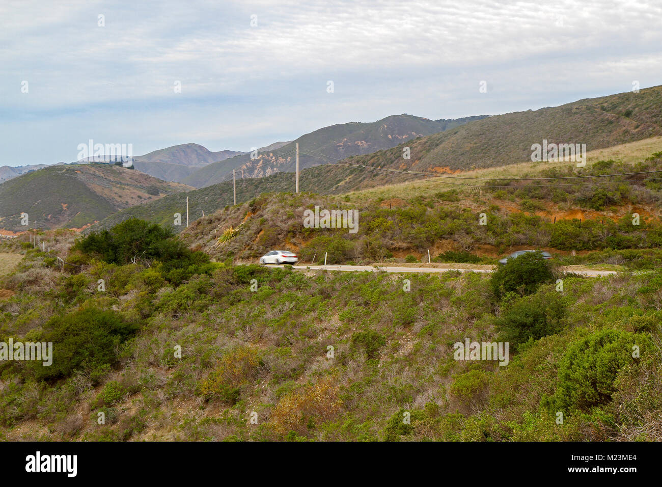 California State Route One, Big Sur, California, United States Stock ...