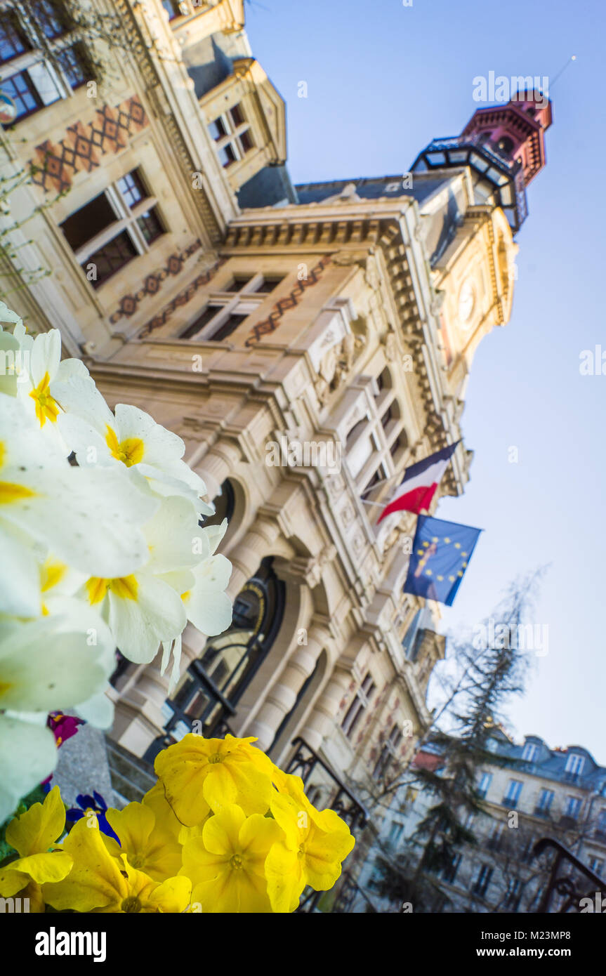 City hall of Paris 12th arrondissement district Stock Photo - Alamy