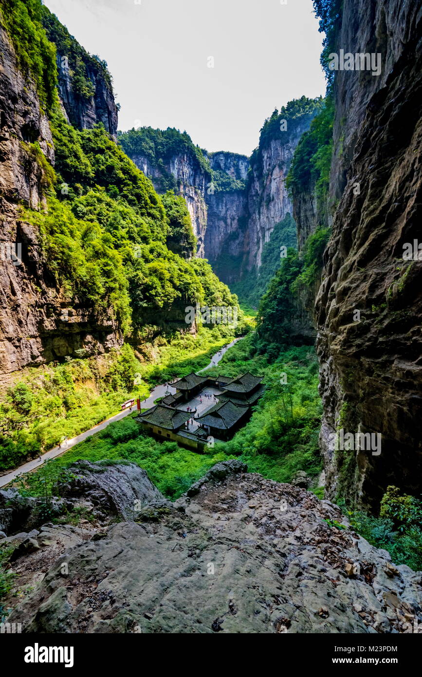 Wulong Karst National Geology Park High Resolution Stock Photography ...