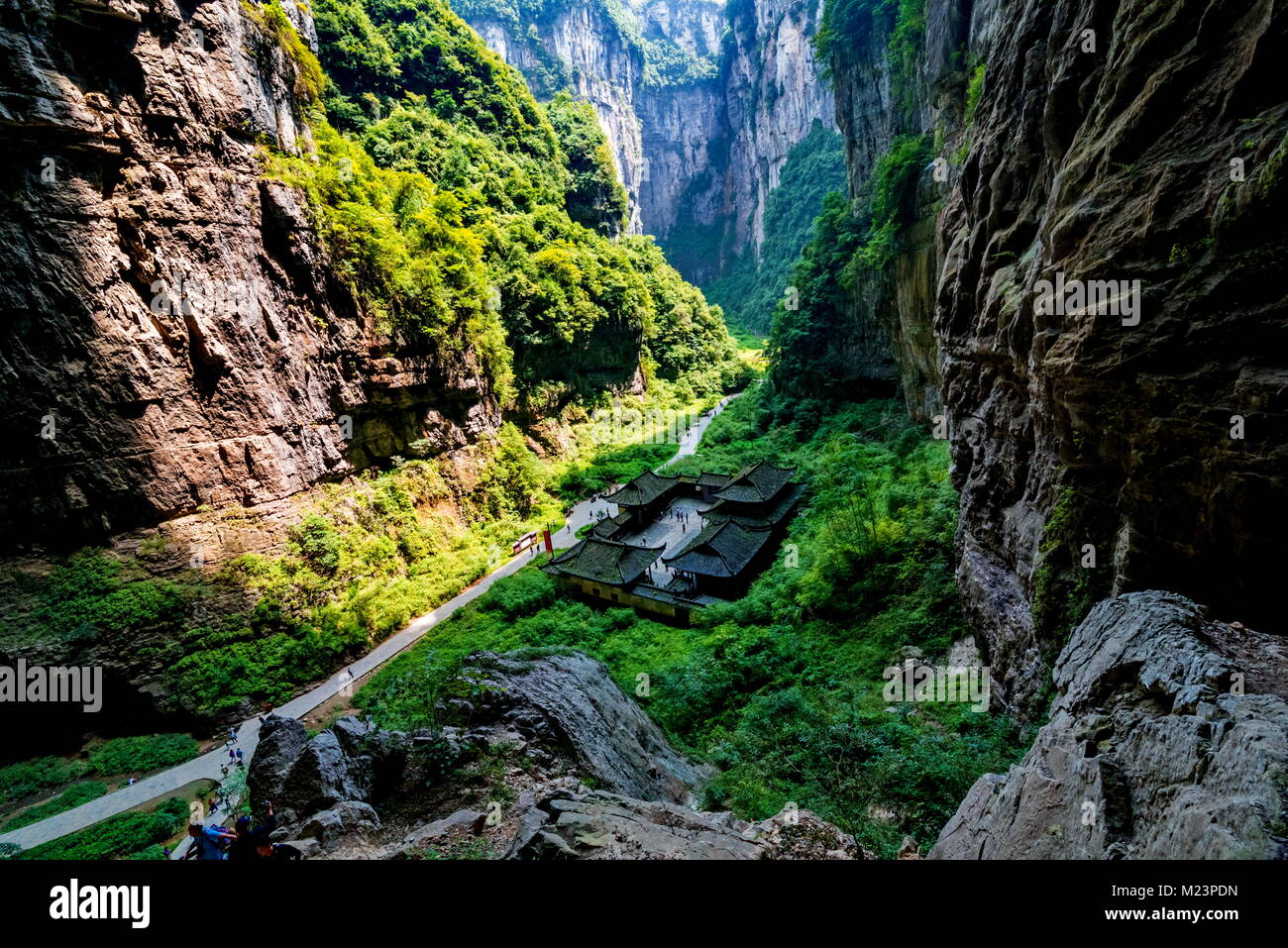 Wulong karst hi-res stock photography and images - Alamy