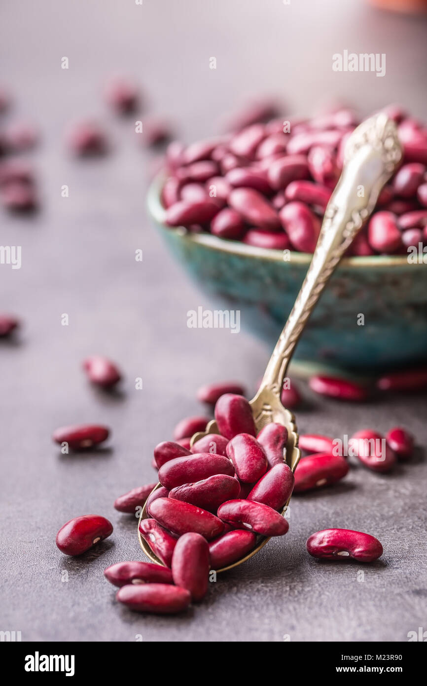 Red beans in bowl on hi-res stock photography and images - Alamy