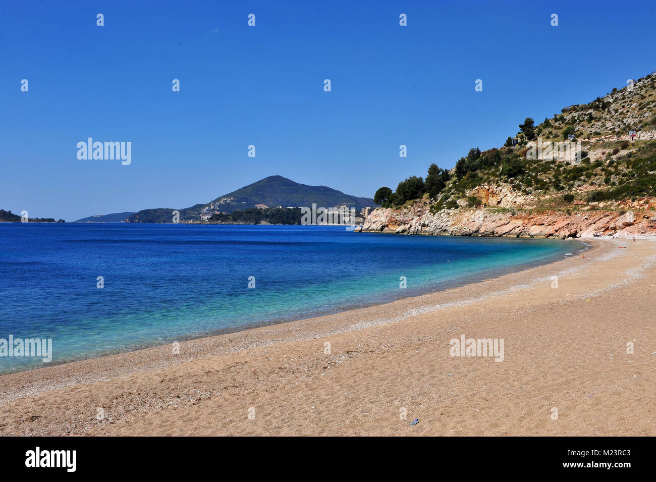 Amazing beach becici resort hi-res stock photography and images - Alamy