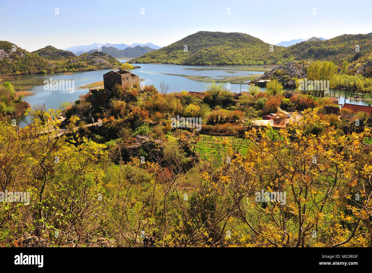 Natural park on Skadar lake, Montenegro Stock Photo - Alamy