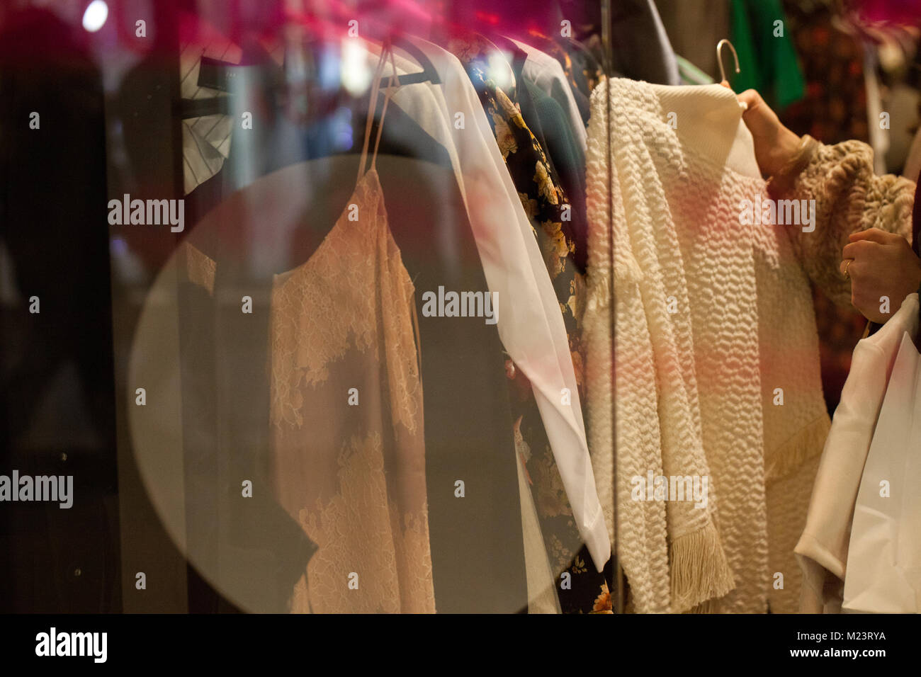 people doing shopping in a store Stock Photo - Alamy