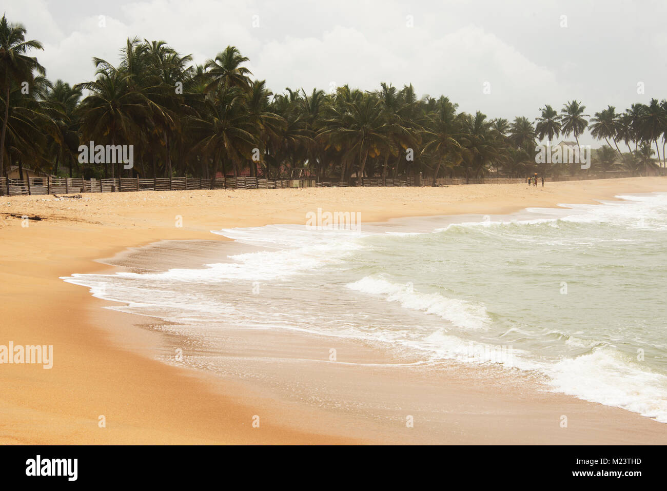 Beach near Cape Coast, Ghana Stock Photo - Alamy