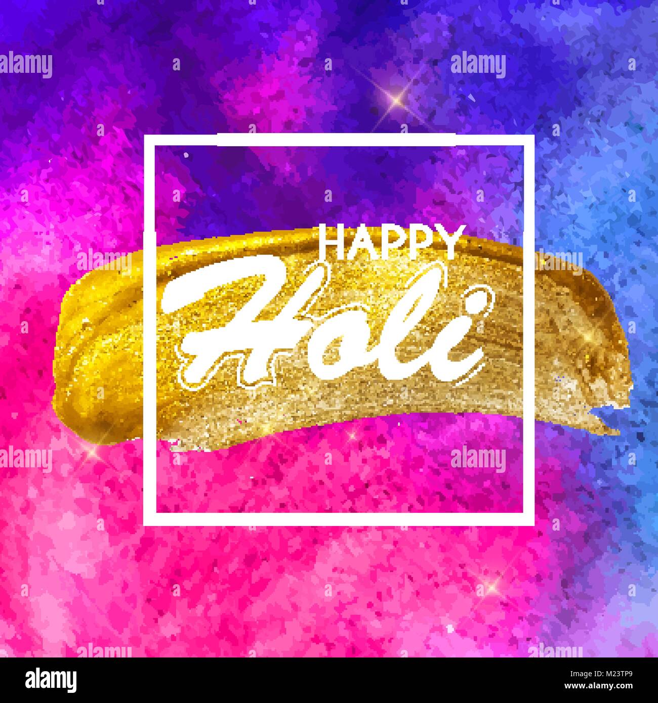 Happy Holi abstract colorful background Stock Vector Image & Art - Alamy
