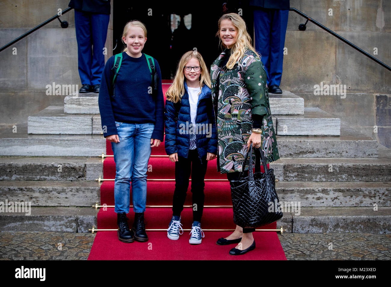 Amsterdam, The Netherlands. 3rd Feb, 2018. Princess Mabel and her ...