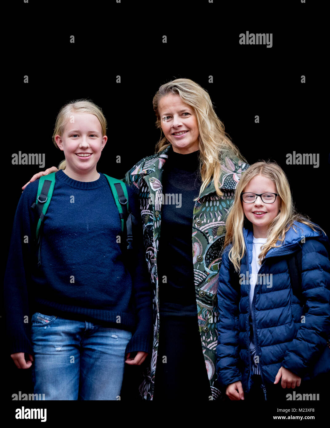 Amsterdam, The Netherlands. 3rd Feb, 2018. Princess Mabel and her ...