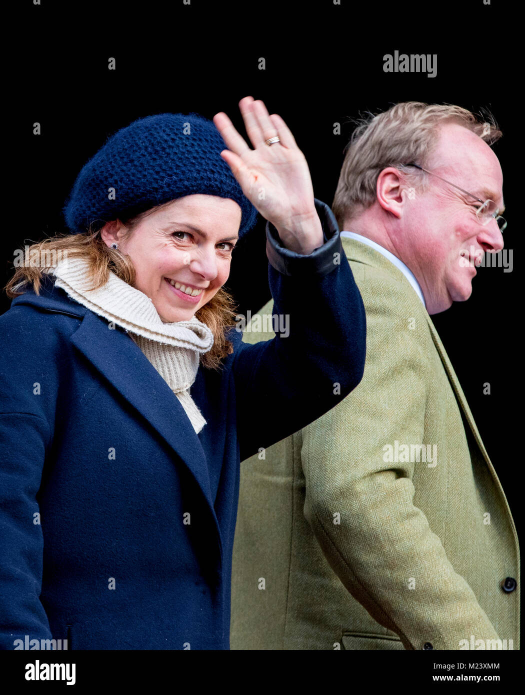 Amsterdam, The Netherlands. 3rd Feb, 2018. Prince Carlos and Princess ...