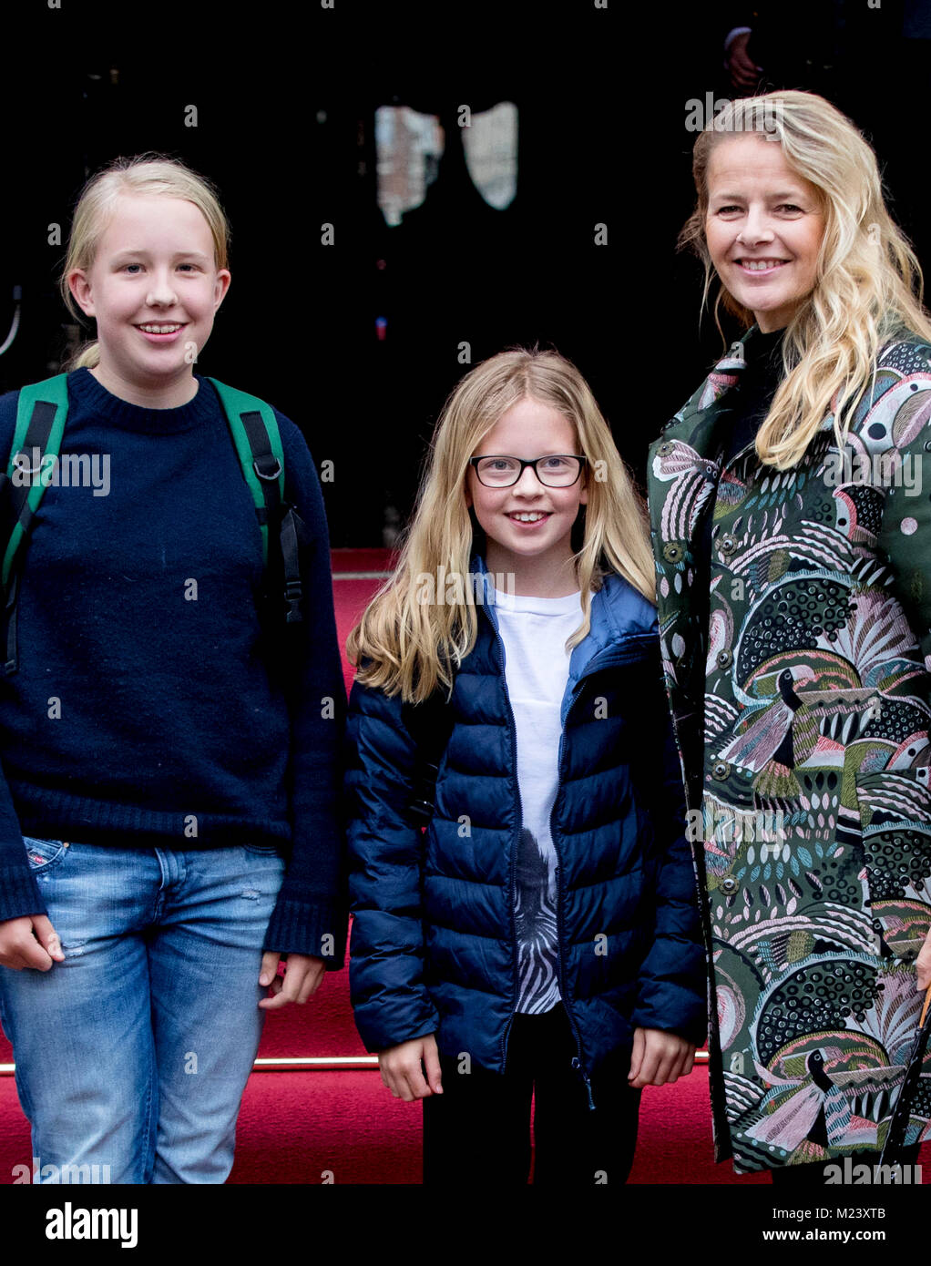 Amsterdam, The Netherlands. 3rd Feb, 2018. Princess Mabel and her ...