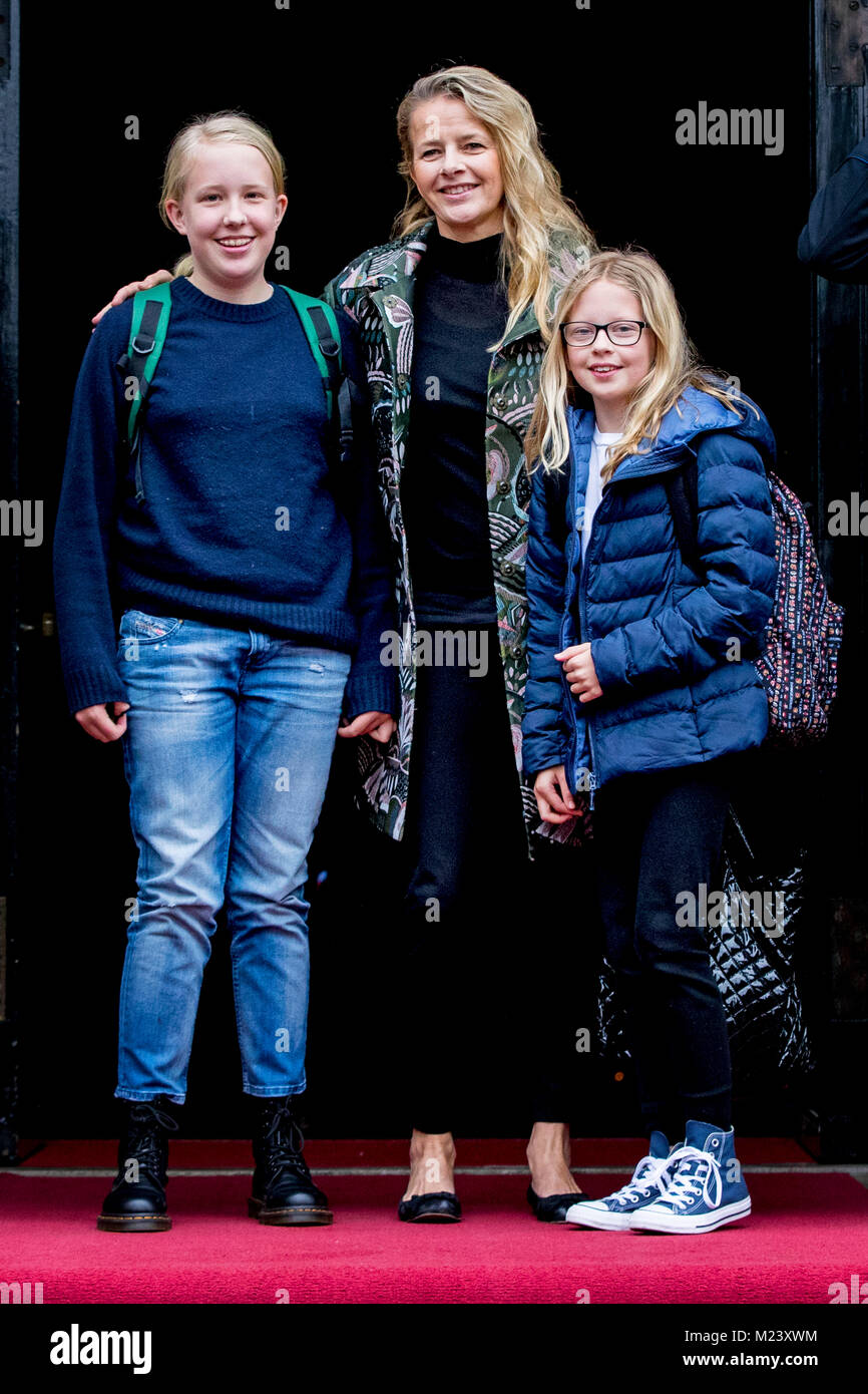 Amsterdam, The Netherlands. 3rd Feb, 2018. Princess Mabel and her ...