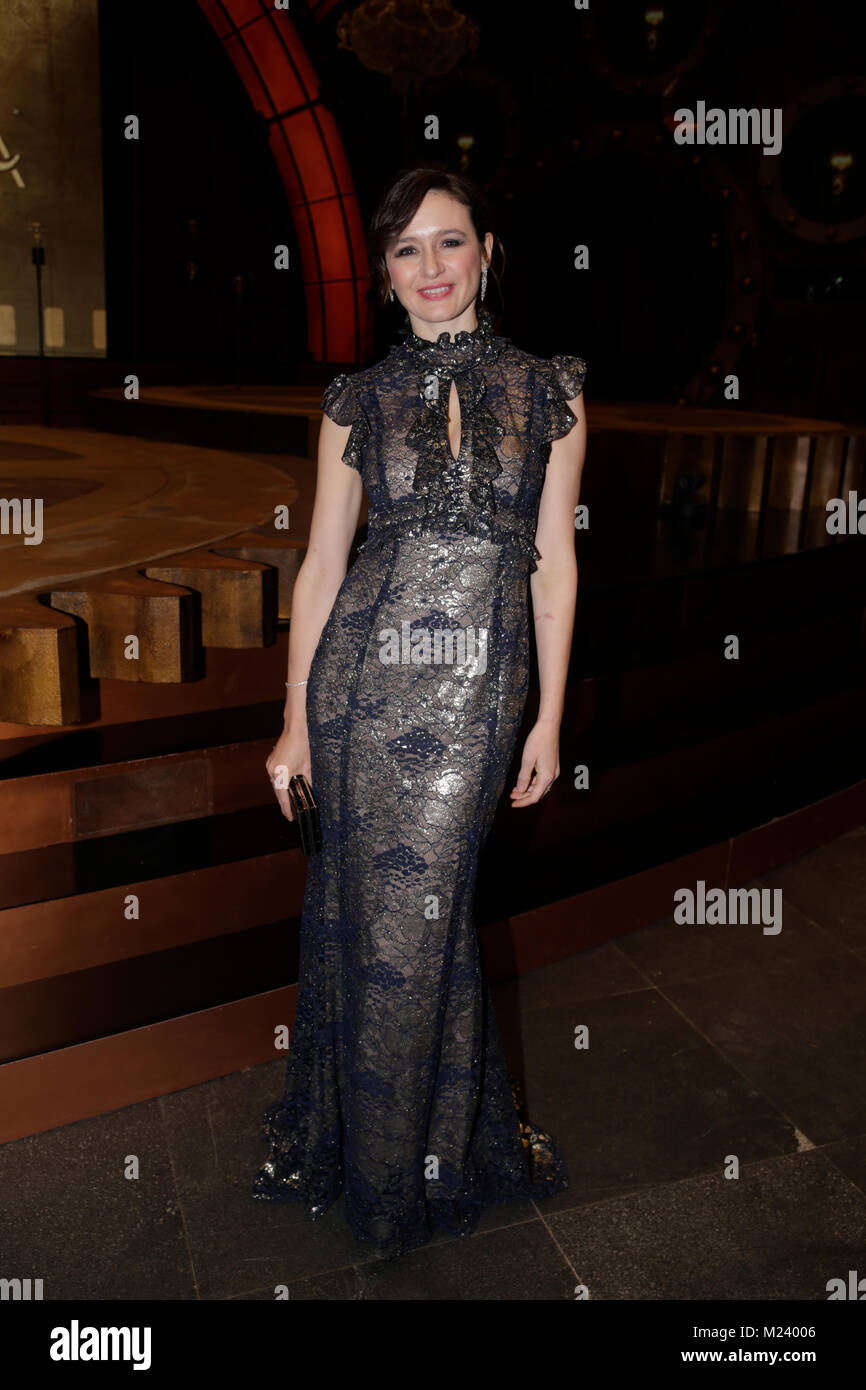 Actress Emily Mortimer during the 32th annual Goya Film Awards in ...